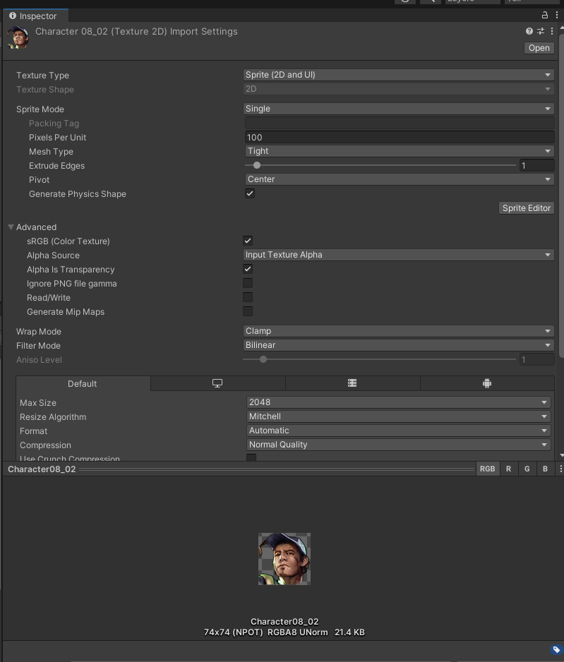 Unity Sprite Settings Full Guide Yarsa DevBlog