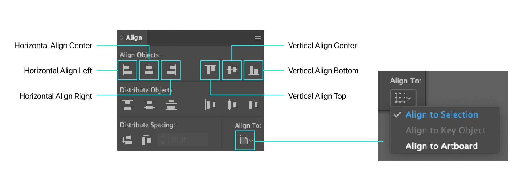 Alignment Tools and Distribution Bootcamp - Adobe Illustrator