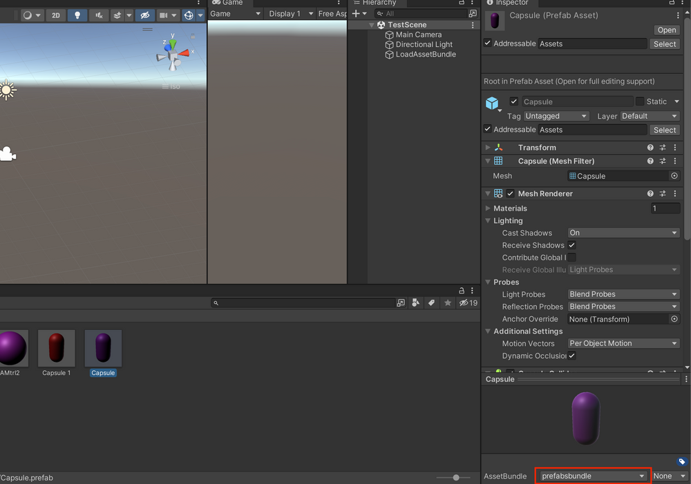 Using Asset Bundles in Unity