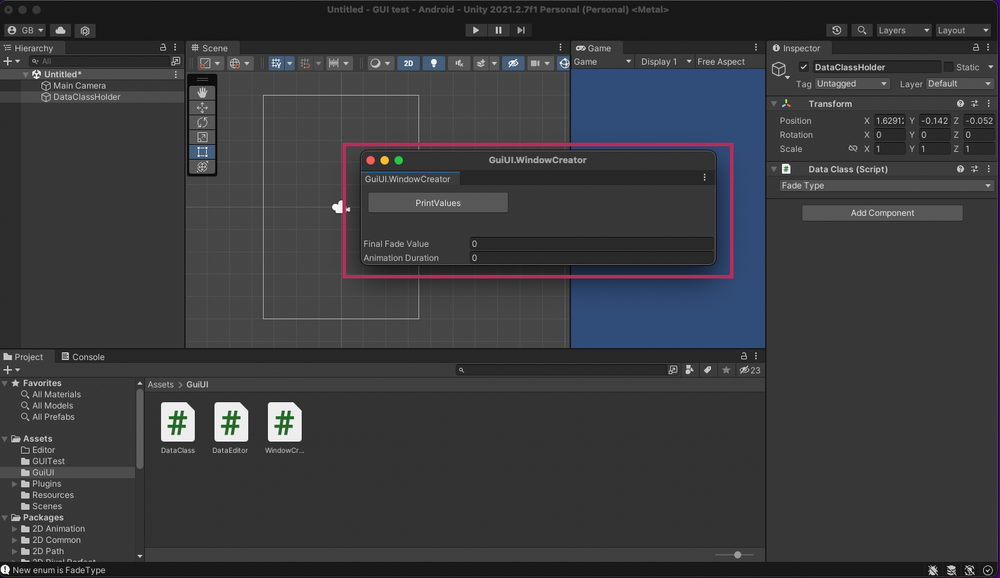 Editor Windows in Unity - Yarsa DevBlog