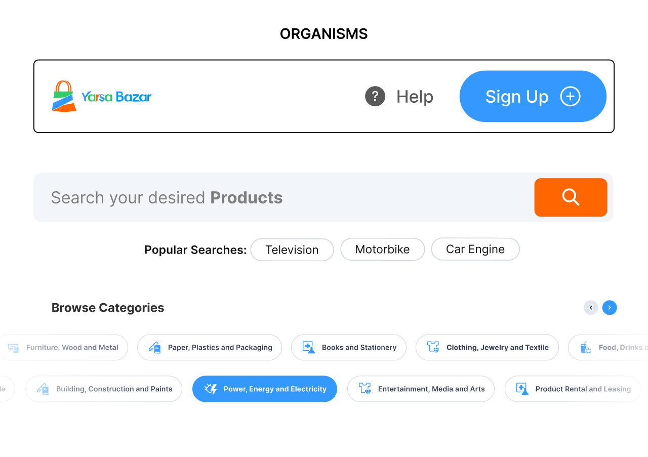 Atomic Design System in UI - Yarsa DevBlog