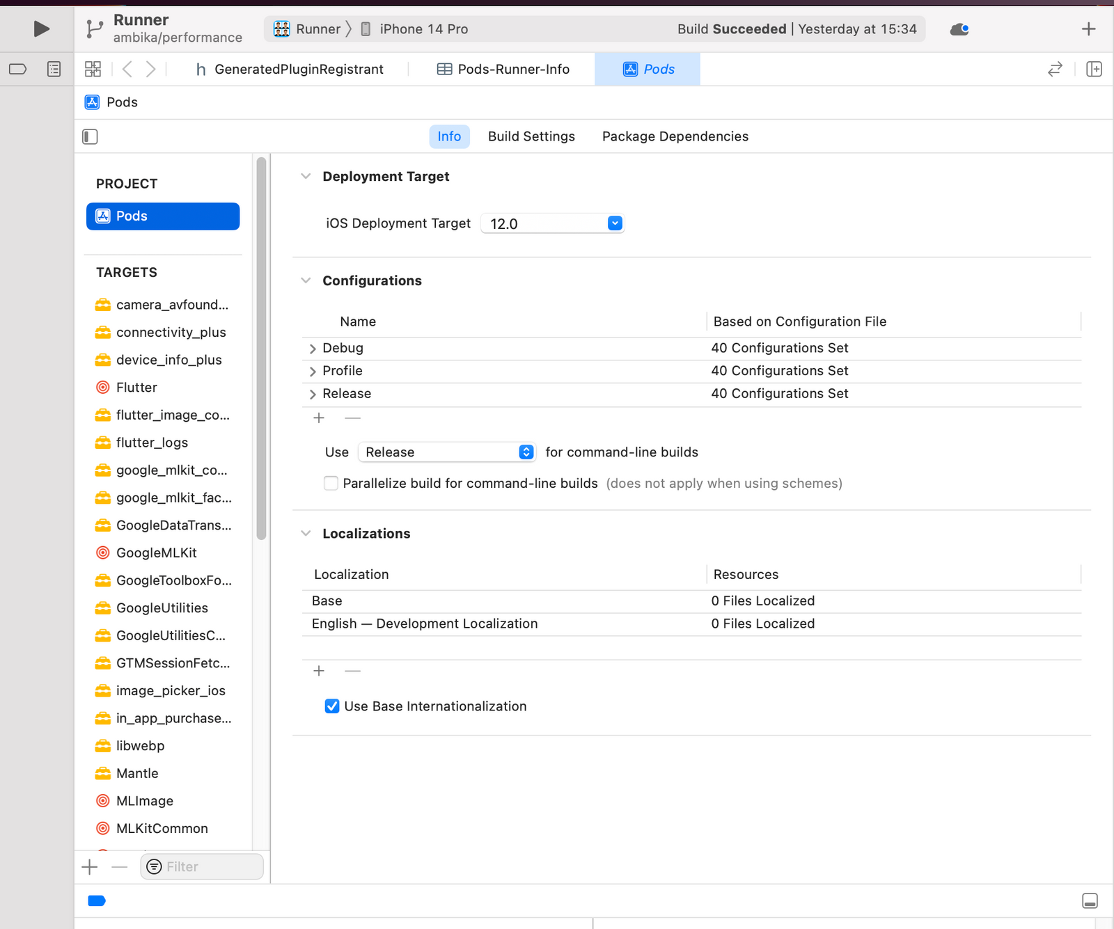 Problems and Solutions: Deploying GoogleMLKit