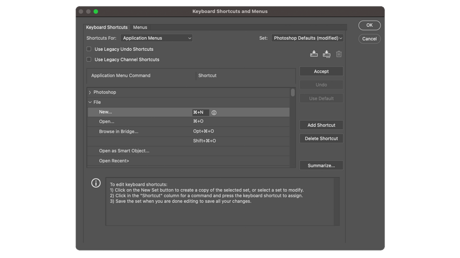 Custom Keyboard Shortcuts in Adobe Photoshop - Yarsa DevBlog
