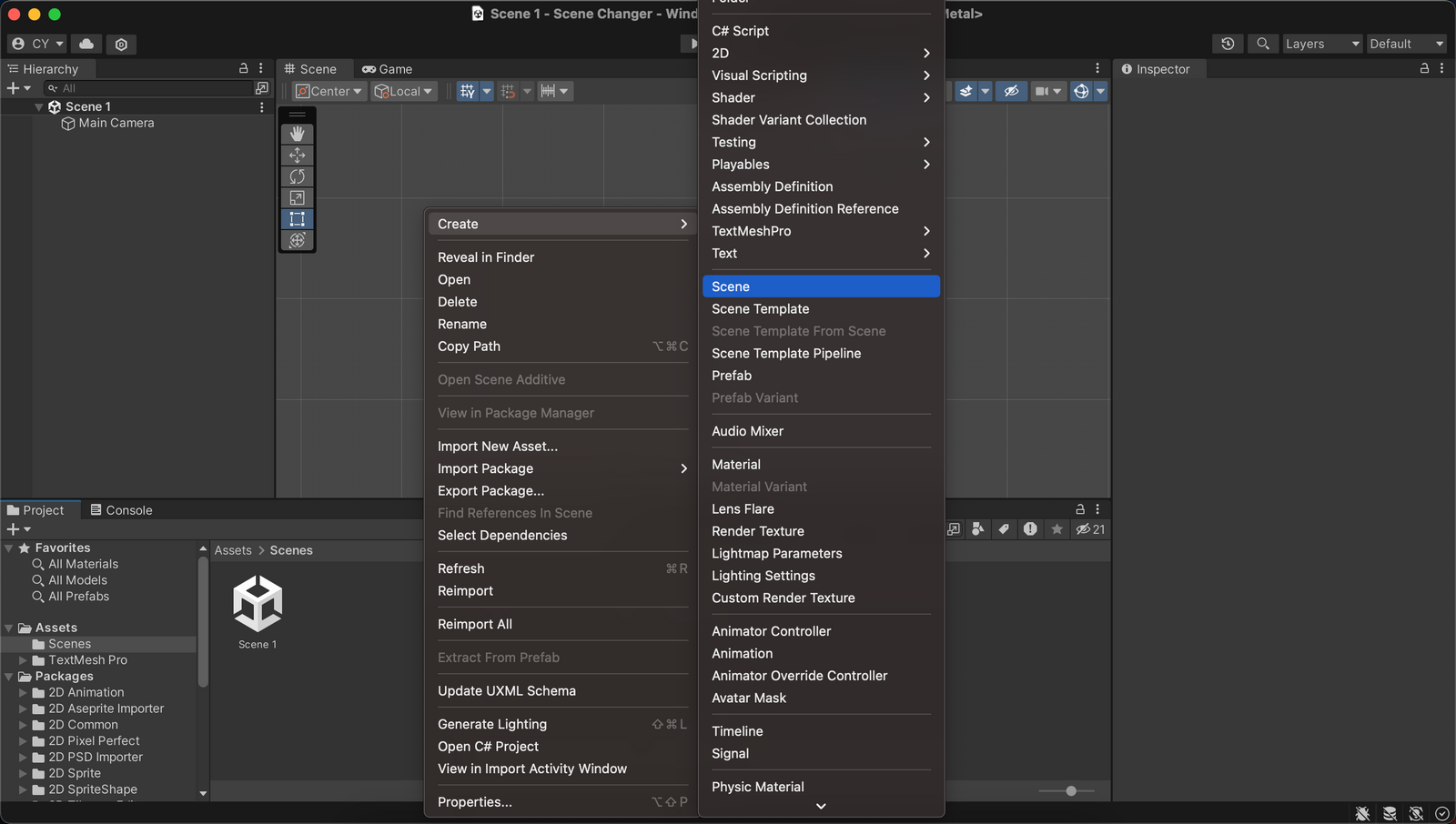 Creating a Basic Scene Manager in Unity - Yarsa DevBlog