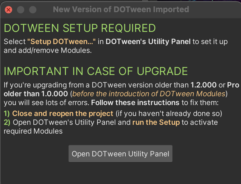 How to Install DOTween in Unity - Yarsa DevBlog