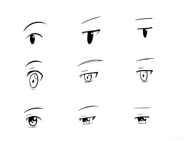Stylization Guide to Drawing Eyes - Yarsa DevBlog
