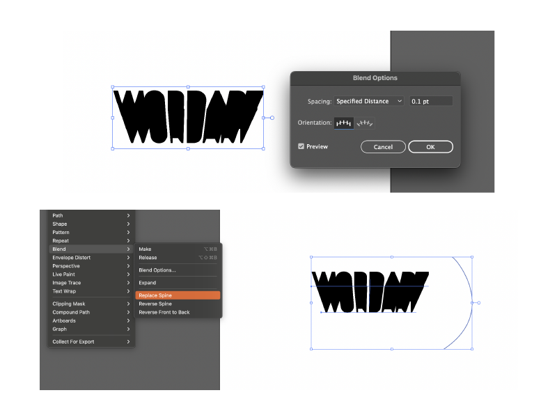 WordArt in Illustrator - Yarsa DevBlog