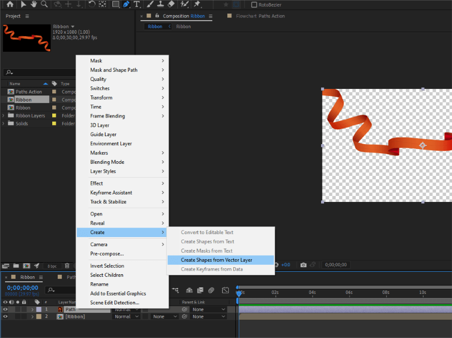 Fake Ribbon Animation in After Effects - Yarsa DevBlog
