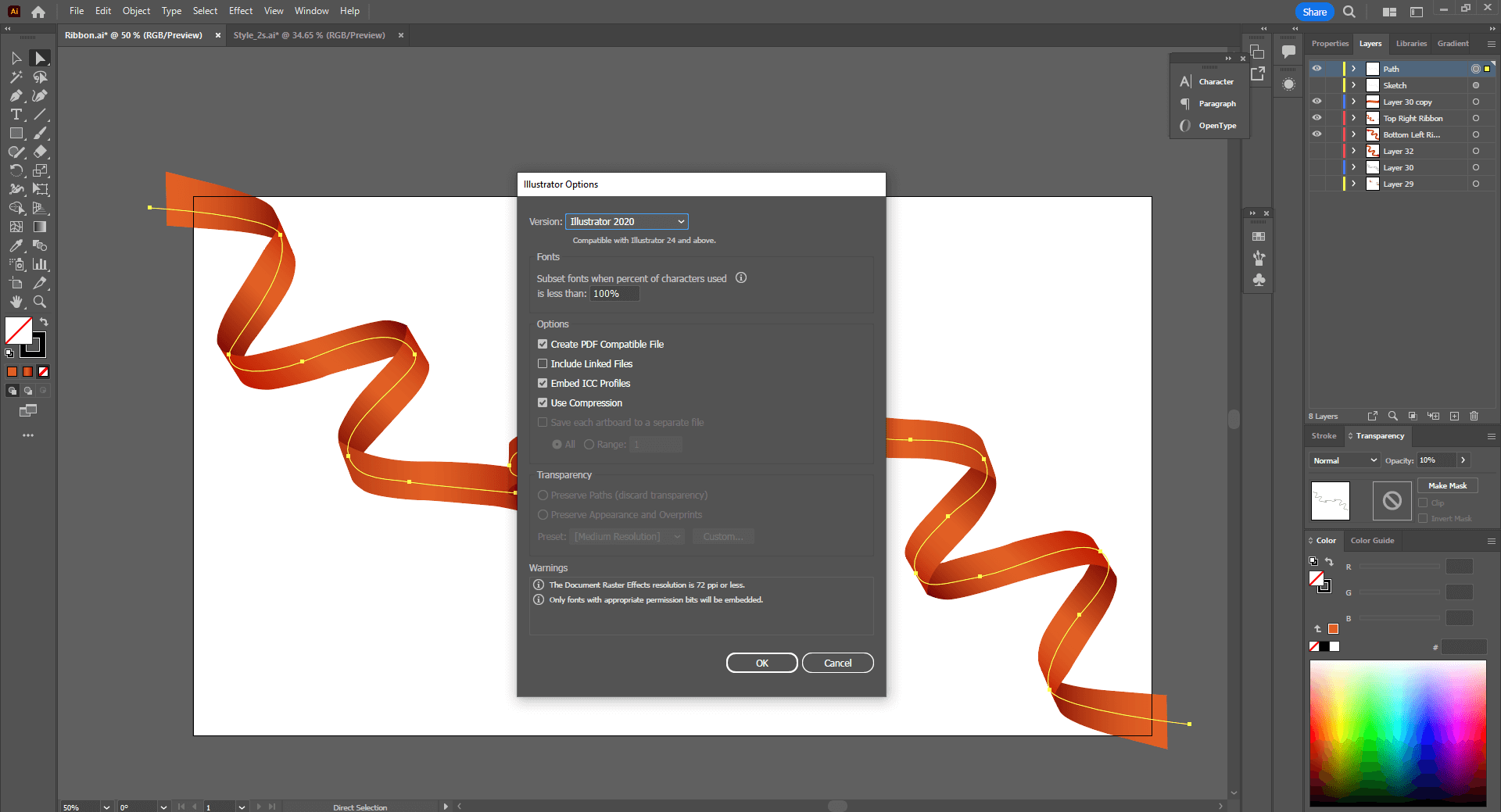Fake Ribbon Animation in After Effects - Yarsa DevBlog