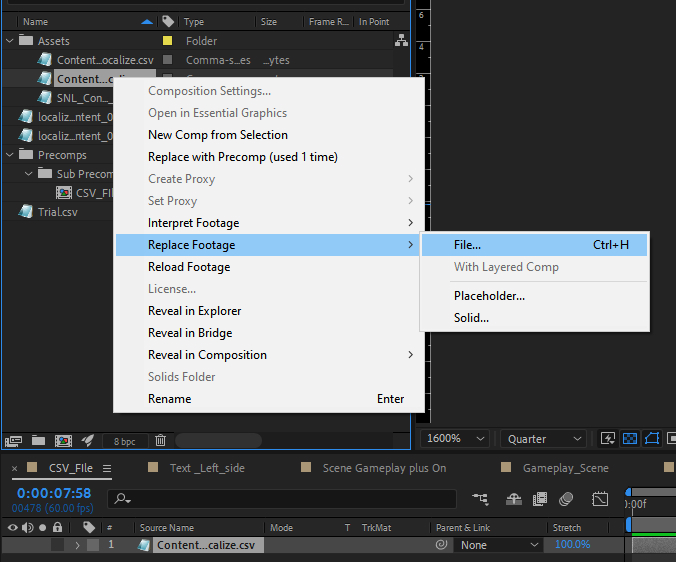 Create Versions with CSV in After Effects - Yarsa DevBlog